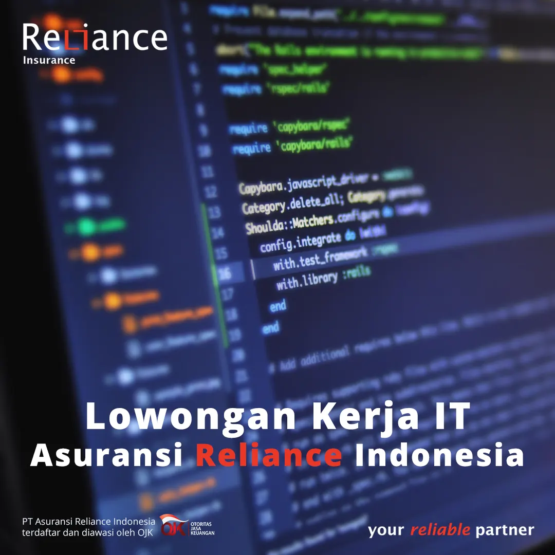 Lowongan Kerja IT Asuransi Reliance Indonesia