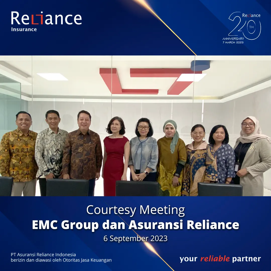 Courtesy Meeting EMC Group dan Asuransi Reliance Indonesia