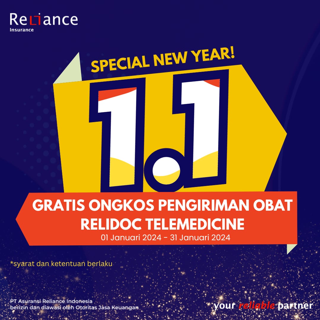 Special New Year 1.1 ReliCare - Asuransi Reliance Indonesia